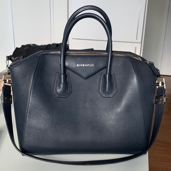 Bags | Givenchy Large Antigona Bag Limited Edition Blue | Poshmark